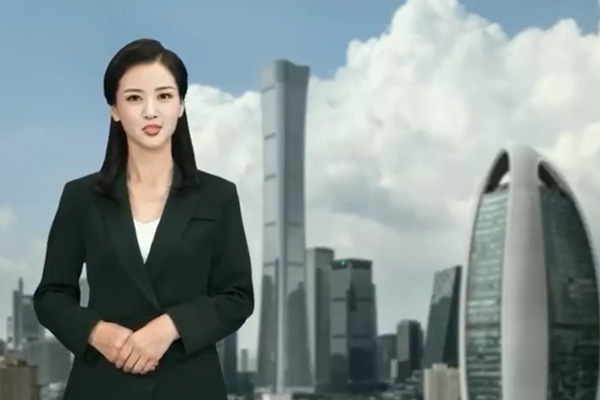 Así es Ren Xiaorong, la presentadora virtual que funciona a través de IA