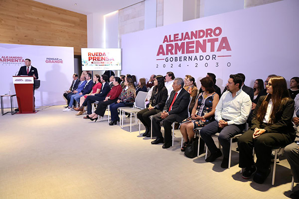 Equipo de transición de Armenta anuncia nuevos integrantes y comisiones