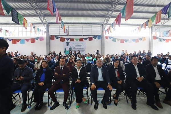 Inaugura CONALEP Puebla auditorio en plantel de Teziutlán